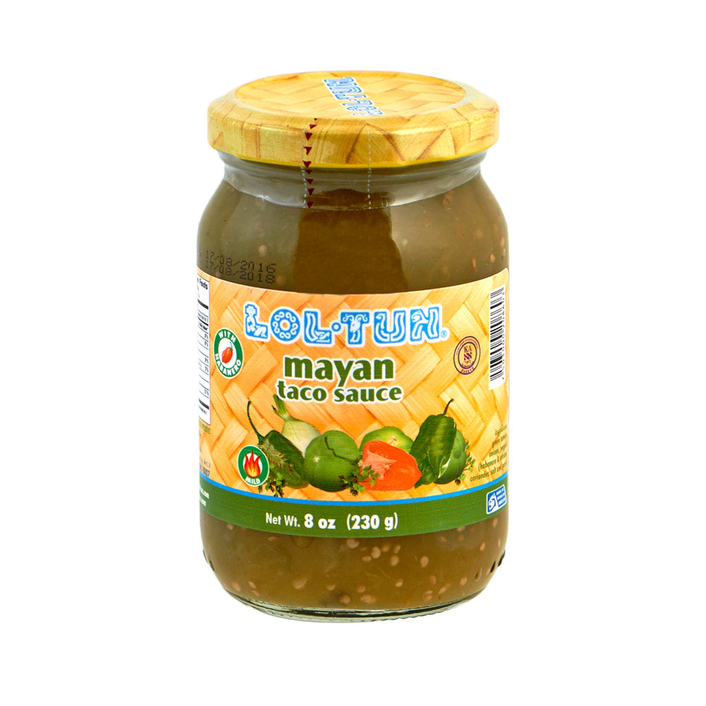 Buy & order Lol-Tun Green Salsa Mayan Verde from Serranos and Habaneros ...